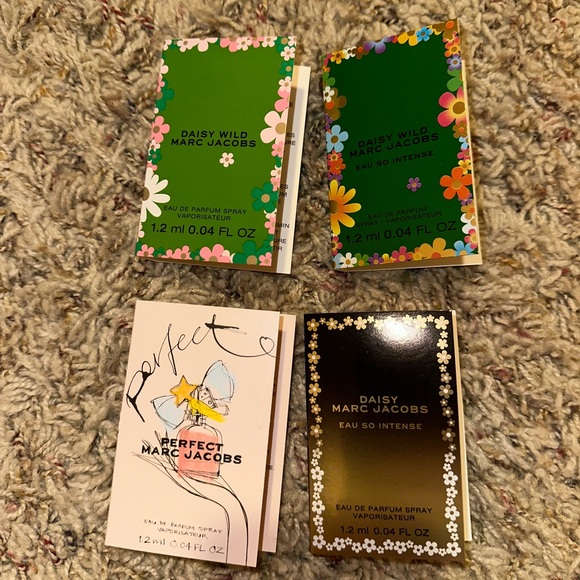 Bath & Body | 4 Piece Marc Jacobs Beauty Sample Size | Poshmark